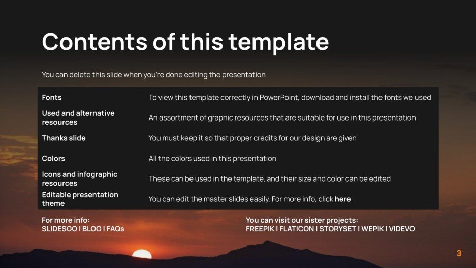 Nature Sunrise Background | Google Slides & PowerPoint