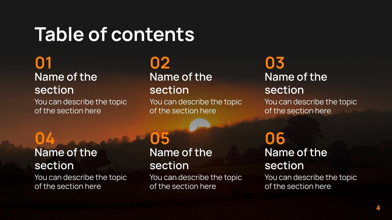 Nature Sunrise Background | Google Slides & PowerPoint