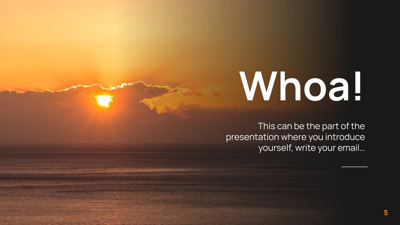 Nature Sunrise Background | Google Slides & PowerPoint