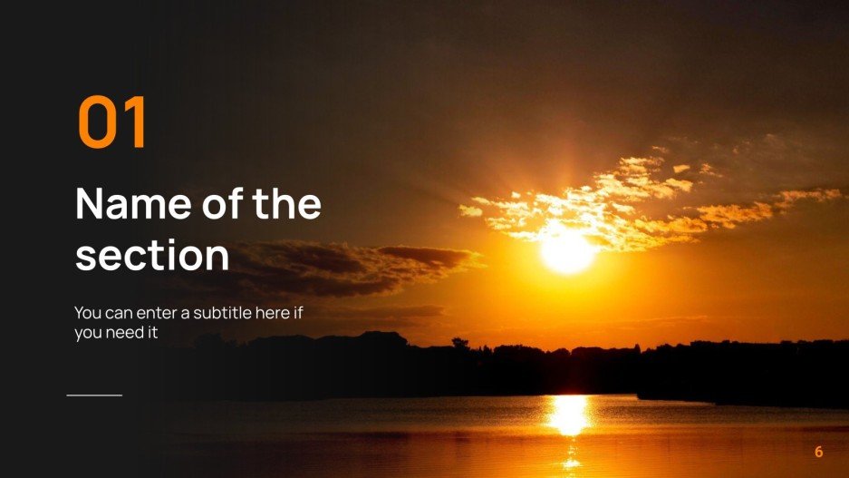 Nature Sunrise Background | Google Slides & PowerPoint