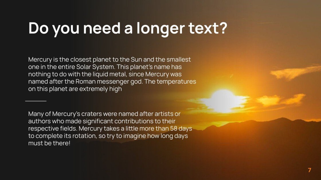 Nature Sunrise Background | Google Slides & PowerPoint