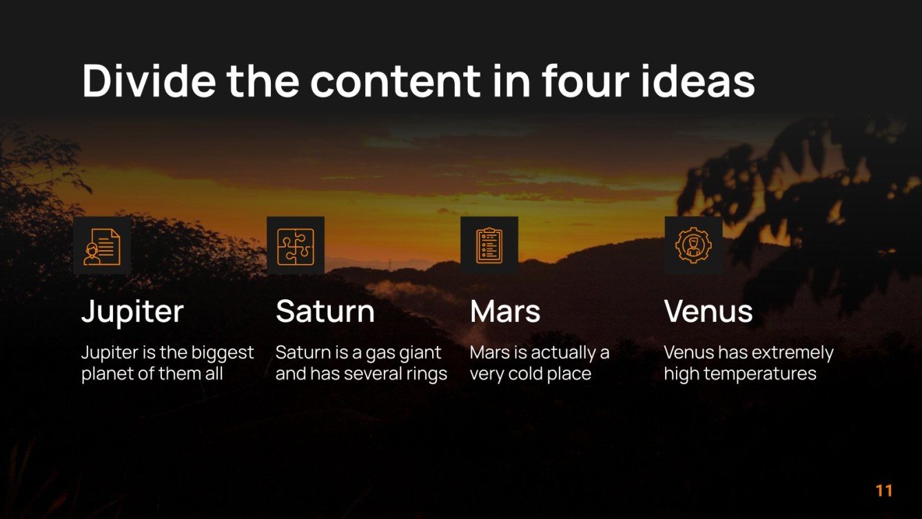 Nature Sunrise Background | Google Slides & PowerPoint