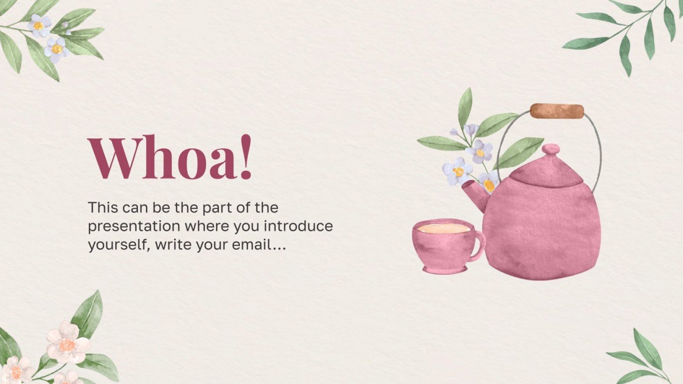 It's Tea Party Time! | Google Slides & PowerPoint