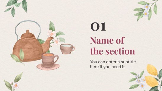 It's Tea Party Time! | Google Slides & PowerPoint