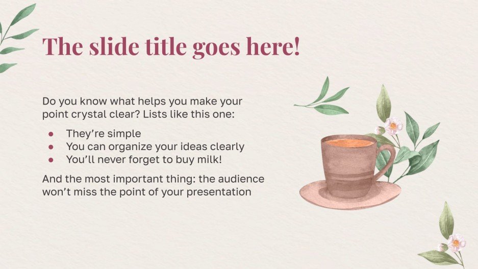 It's Tea Party Time! | Google Slides & PowerPoint