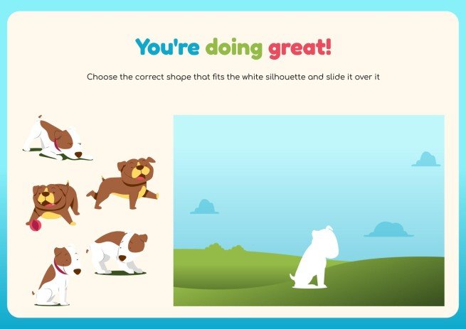 Printable Sticker Puzzles for Pre-K