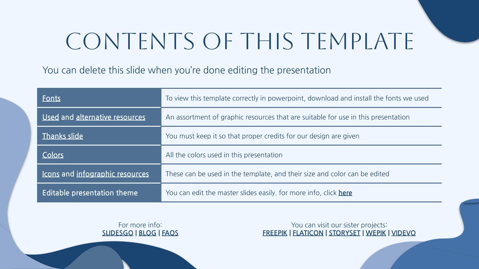 Watery Blue Shapes Theme | Google Slides & PowerPoint