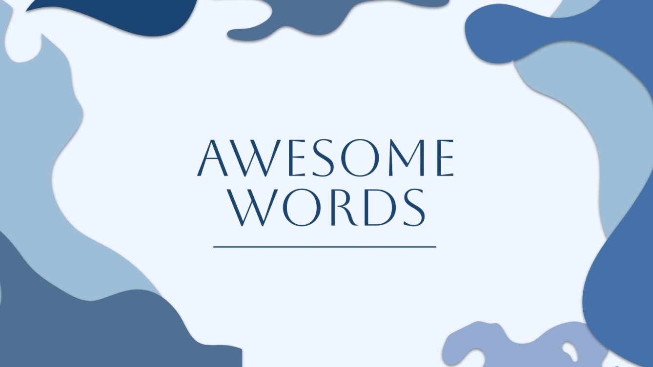 Watery Blue Shapes Theme | Google Slides & PowerPoint