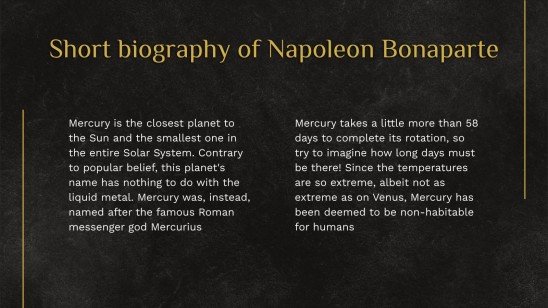 Social Studies for High School: Napoleon | Google Slides