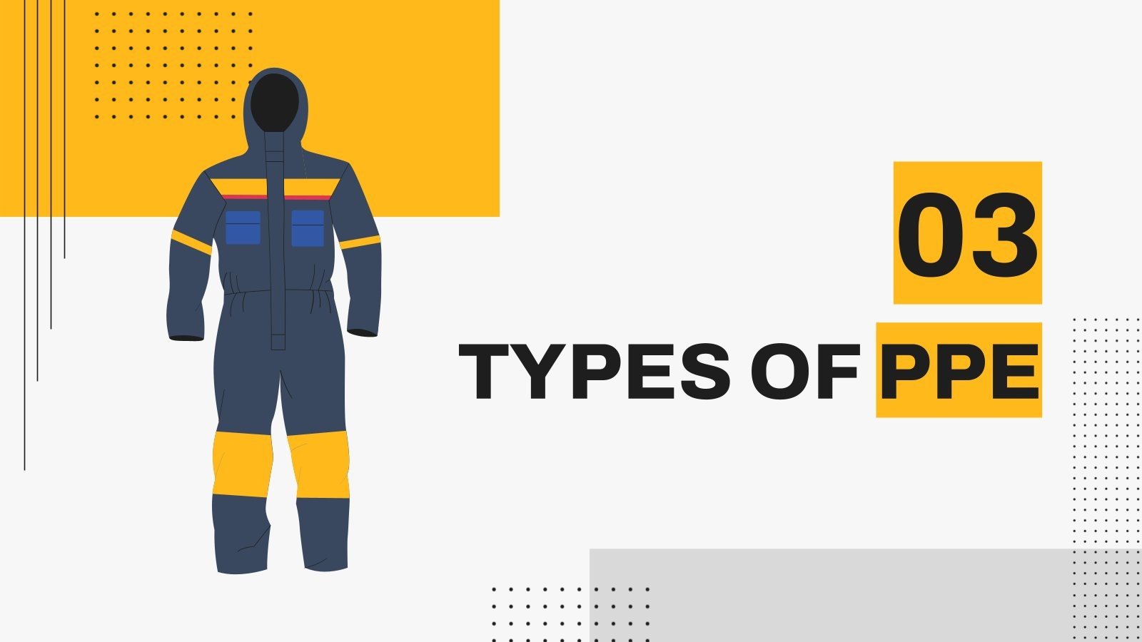 Personal Protective Equipment (PPE) at Work | Google Slides