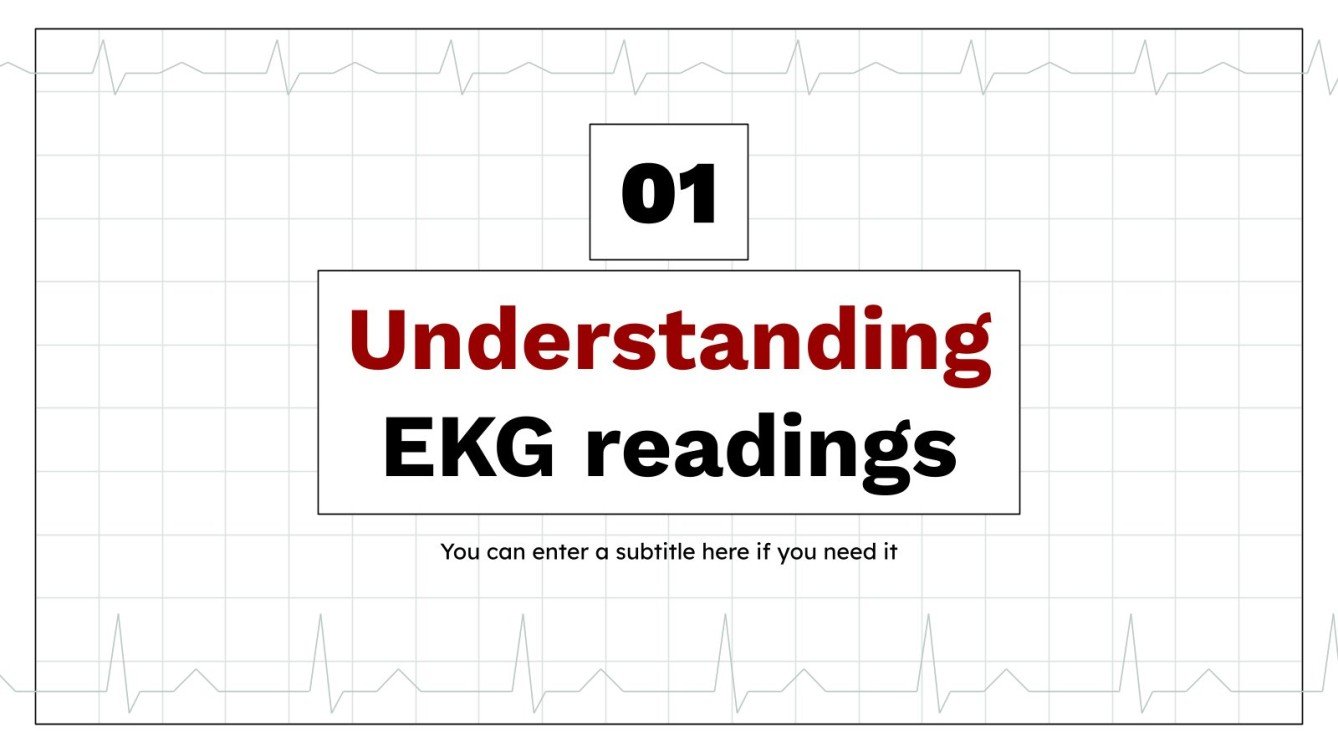 How to Read an Electrocardiogram (EKG) | Google Slides