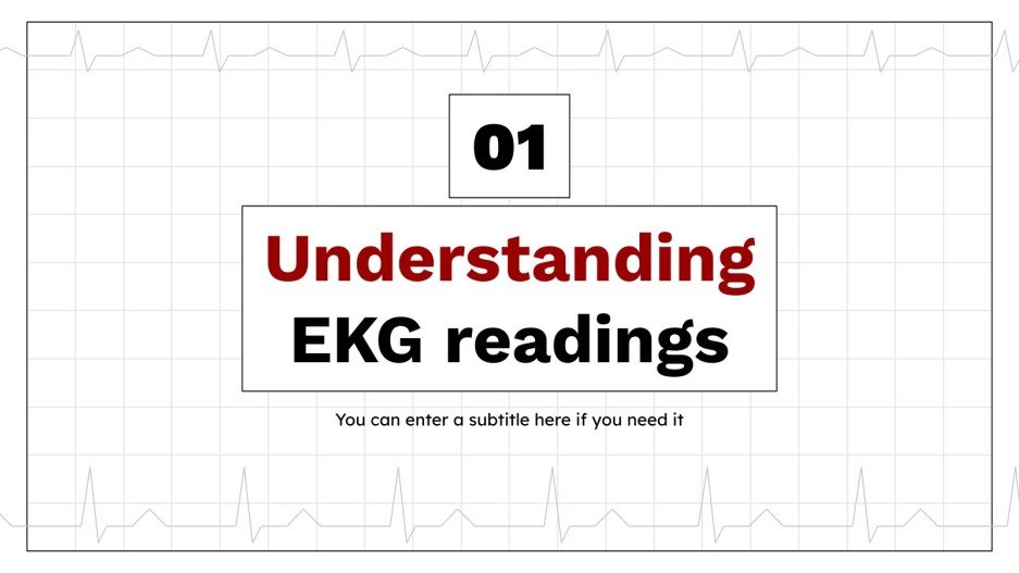How to Read an Electrocardiogram (EKG) | Google Slides