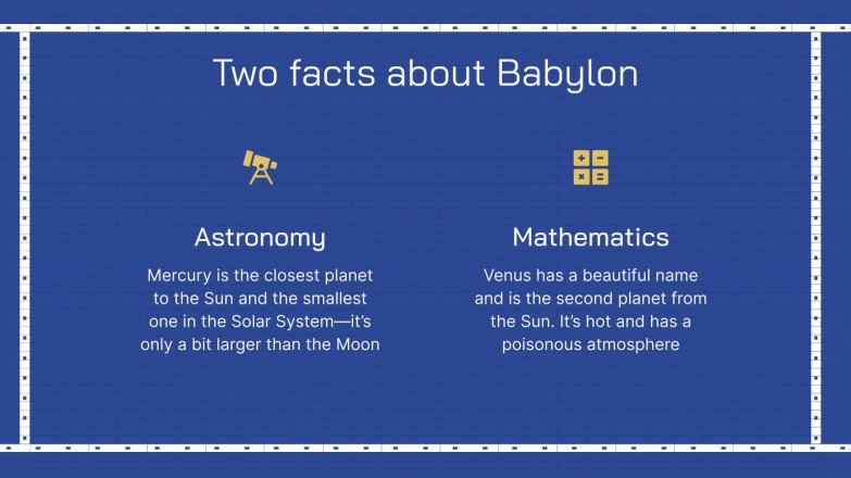 Ancient City of Babylon | Google Slides & PowerPoint