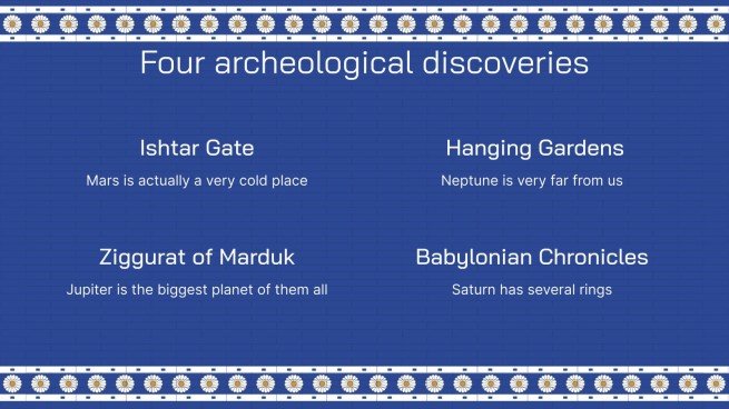 Ancient City of Babylon | Google Slides & PowerPoint
