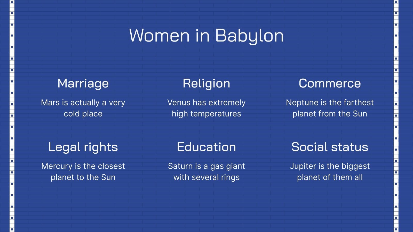 Ancient City of Babylon | Google Slides & PowerPoint