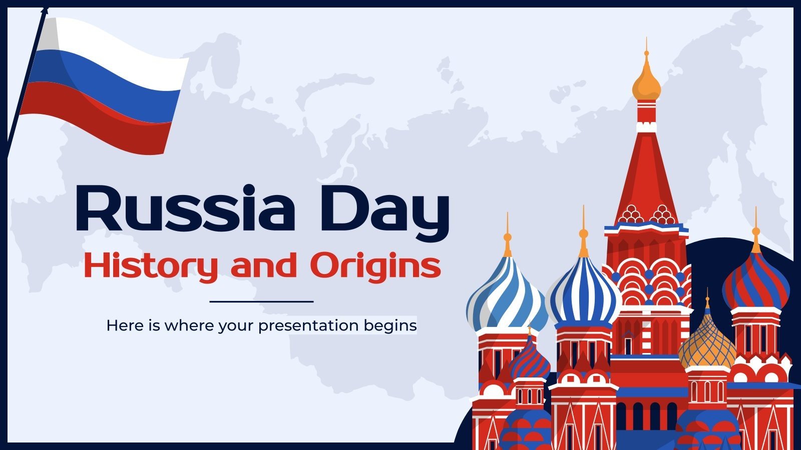 Russia Day History and Origins | Google Slides & PPT