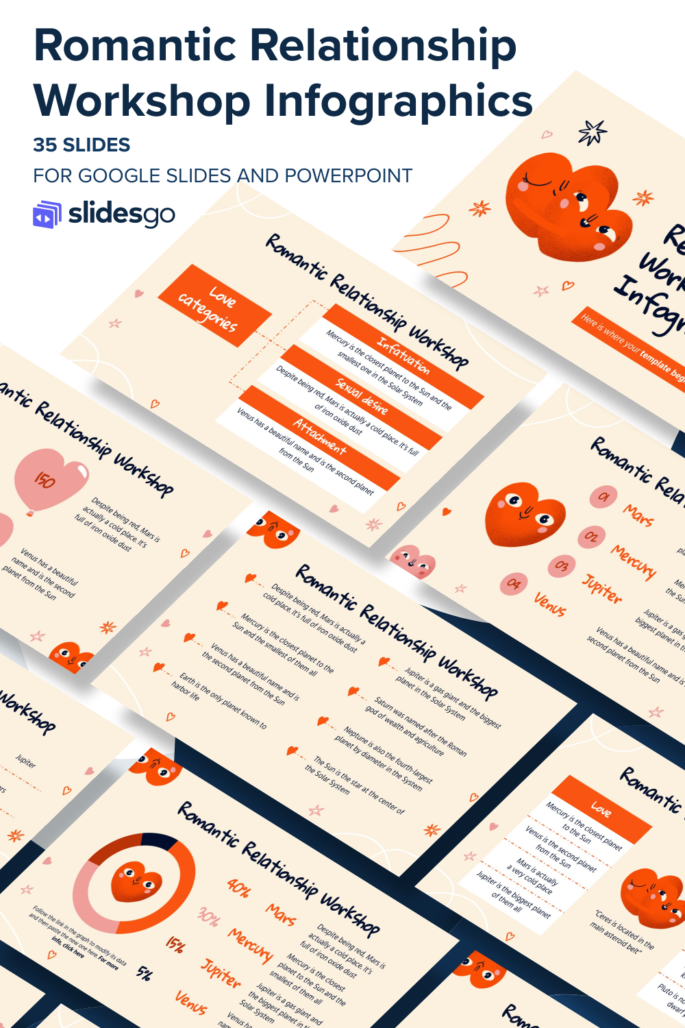 Romantic Relationship Workshop Infographics