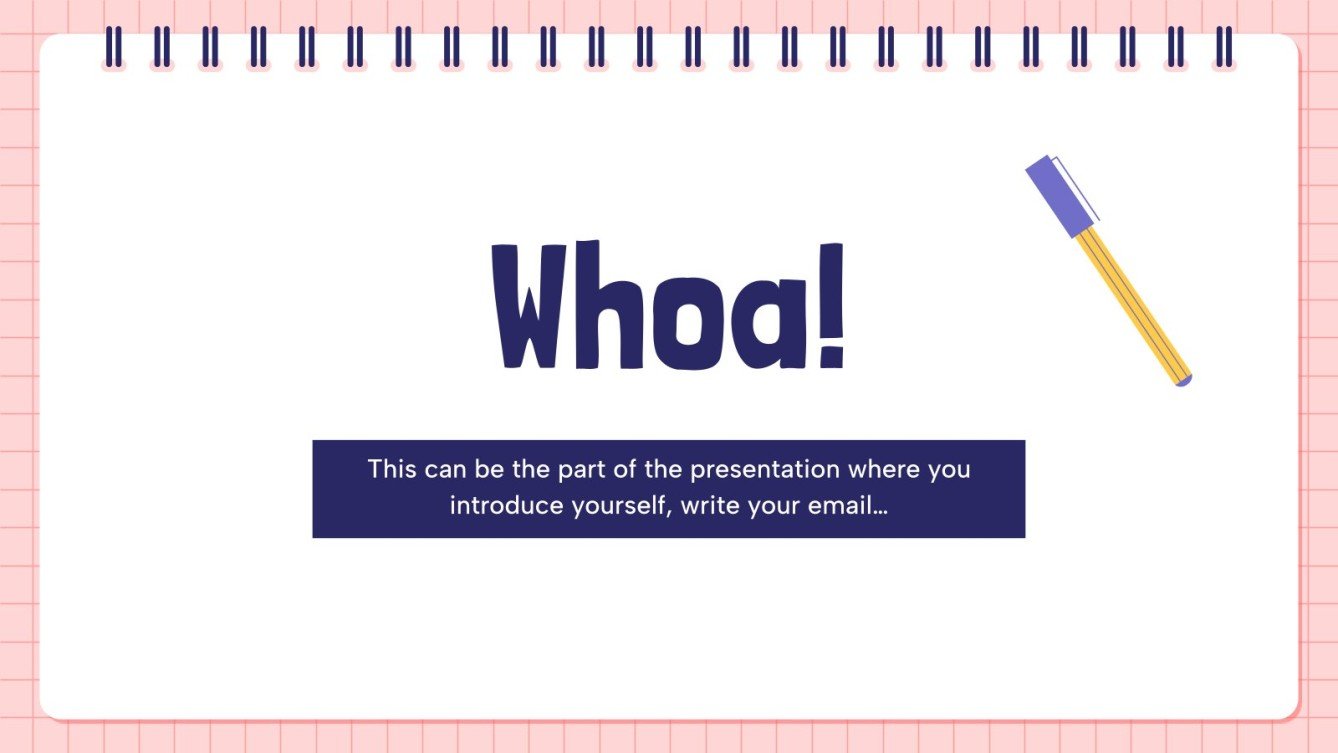 Math Grid Notebook for High School | Google Slides & PPT