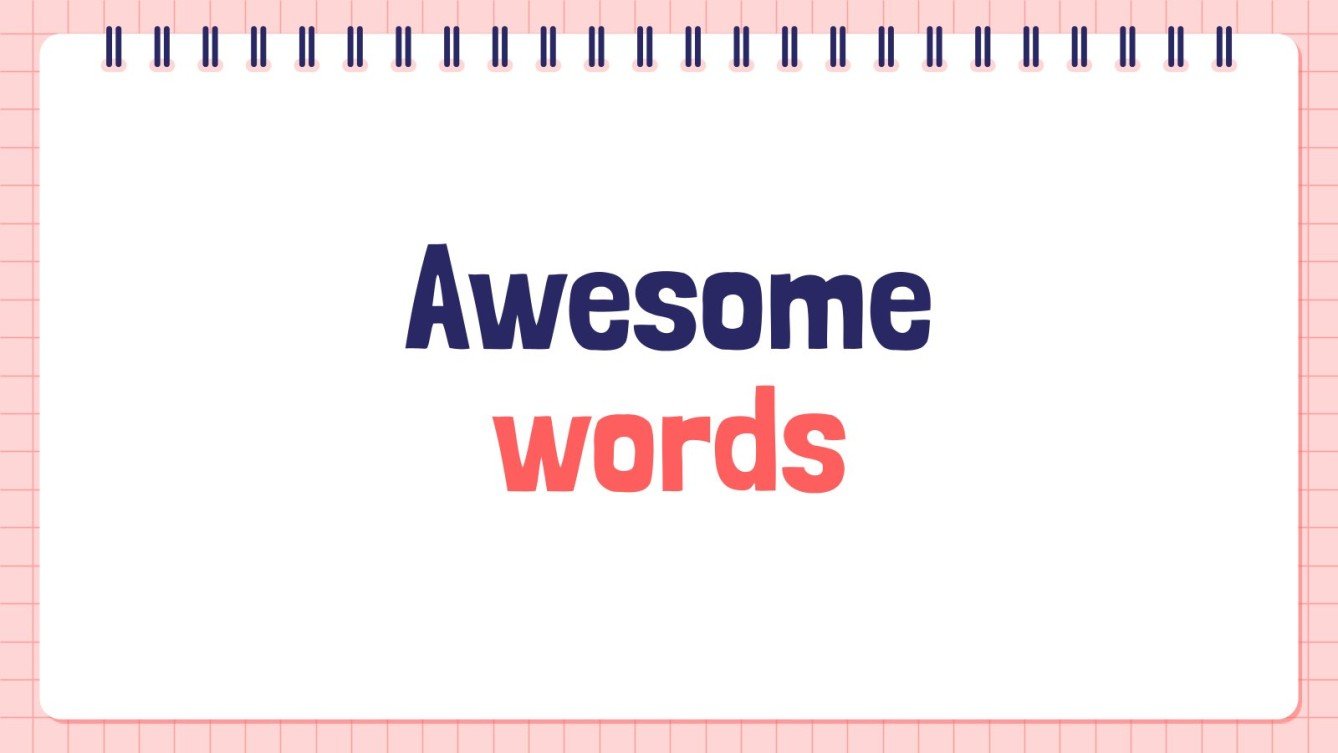 Math Grid Notebook for High School | Google Slides & PPT