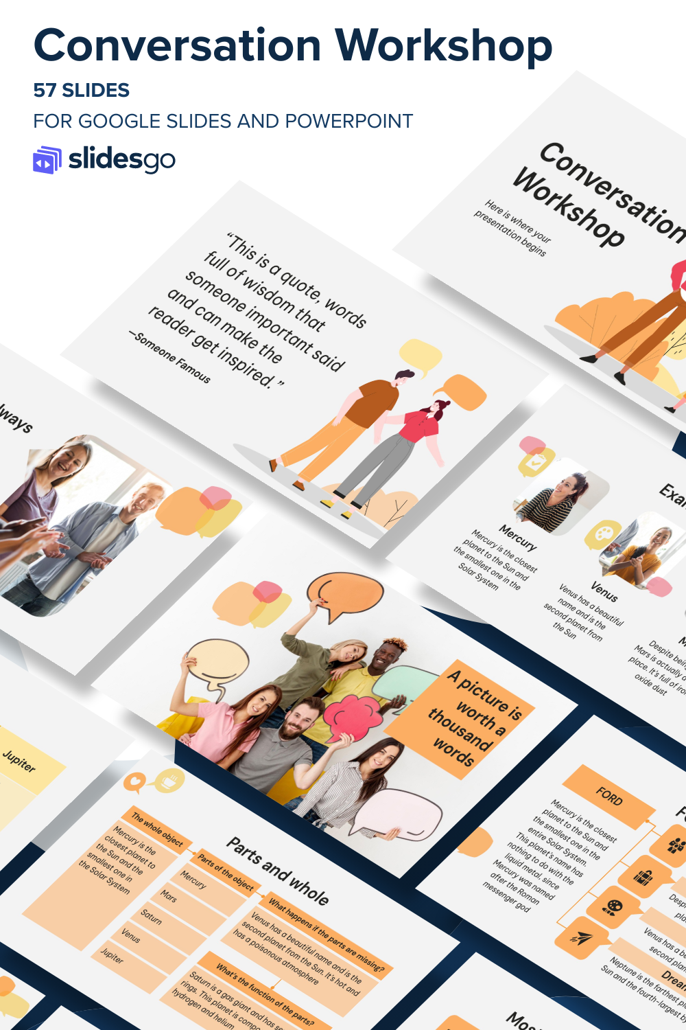 Conversation Workshop | Google Slides & PowerPoint