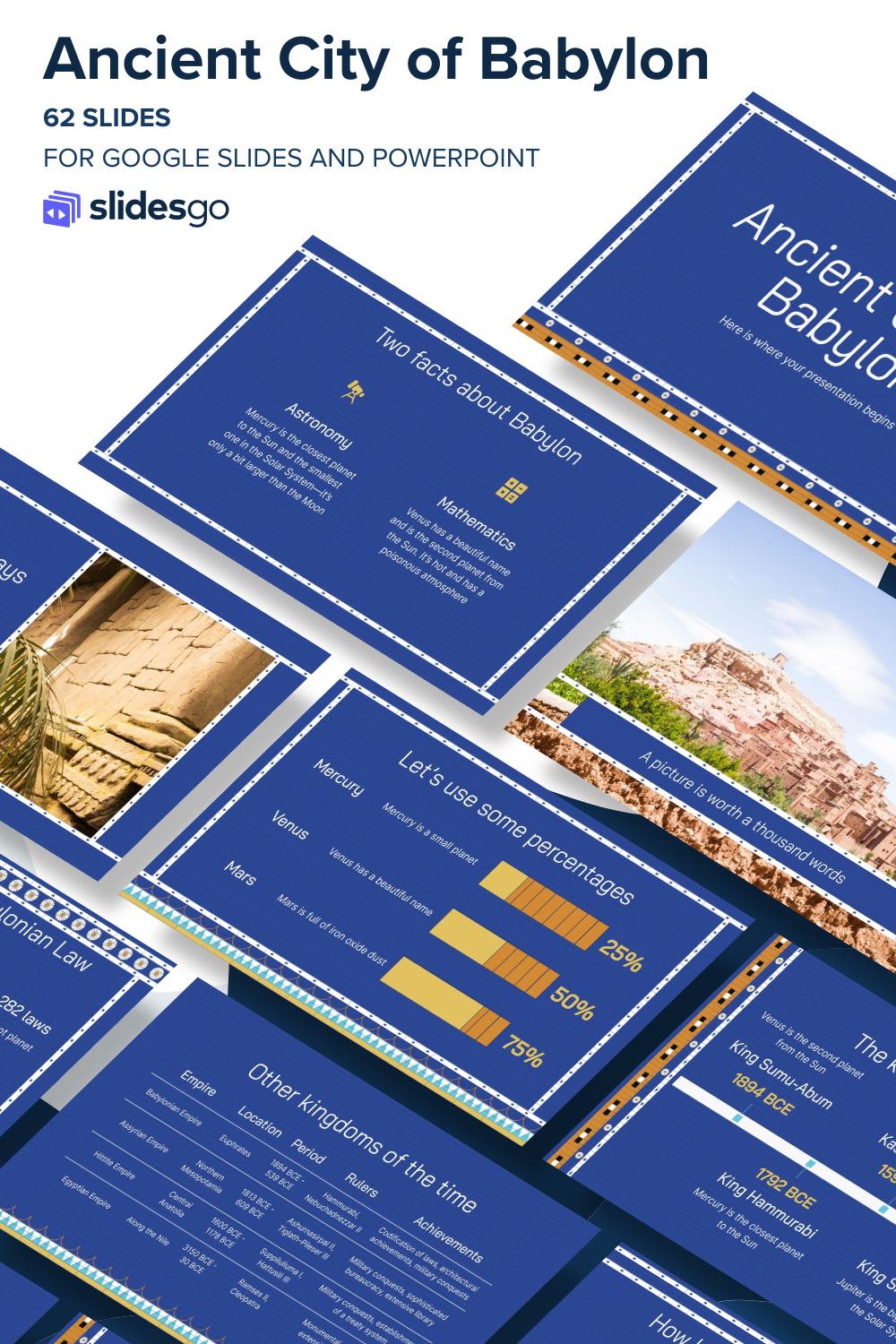 Ancient City of Babylon | Google Slides & PowerPoint