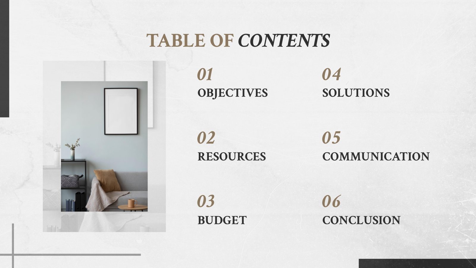 Interior Architecture Renovation Project Proposal