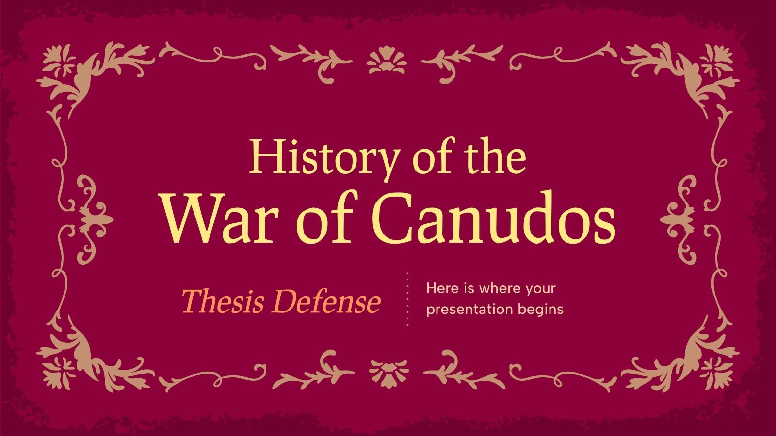 Free War Google Slides themes and PowerPoint templates