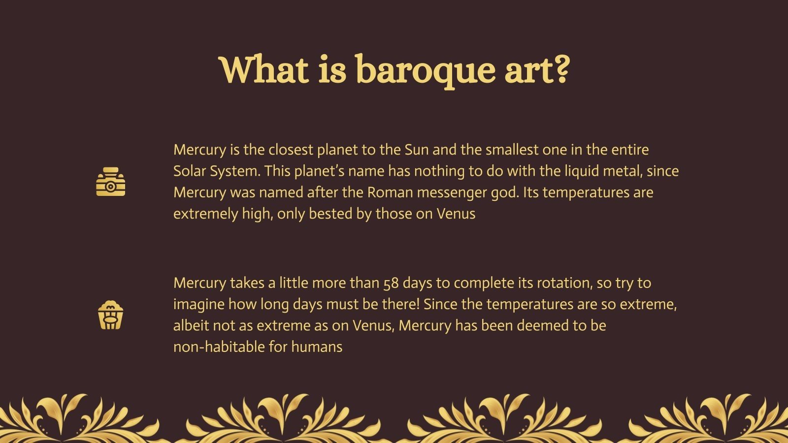 Art History for High School: Baroque Art | Google Slides