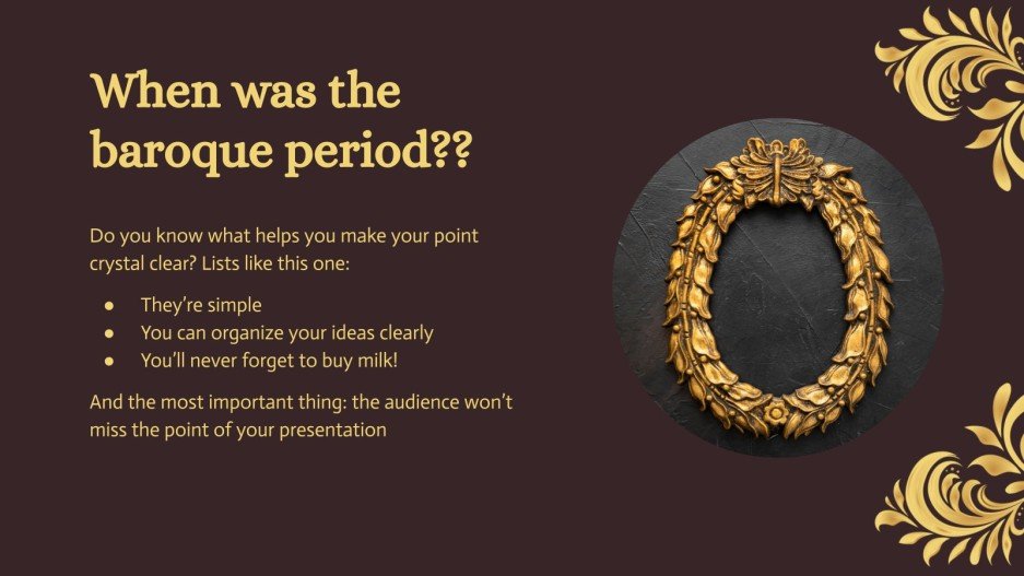 Art History for High School: Baroque Art | Google Slides