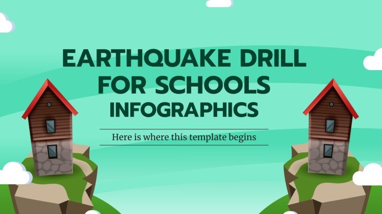 Earthquake Drill for Schools Infographics | Google Slides