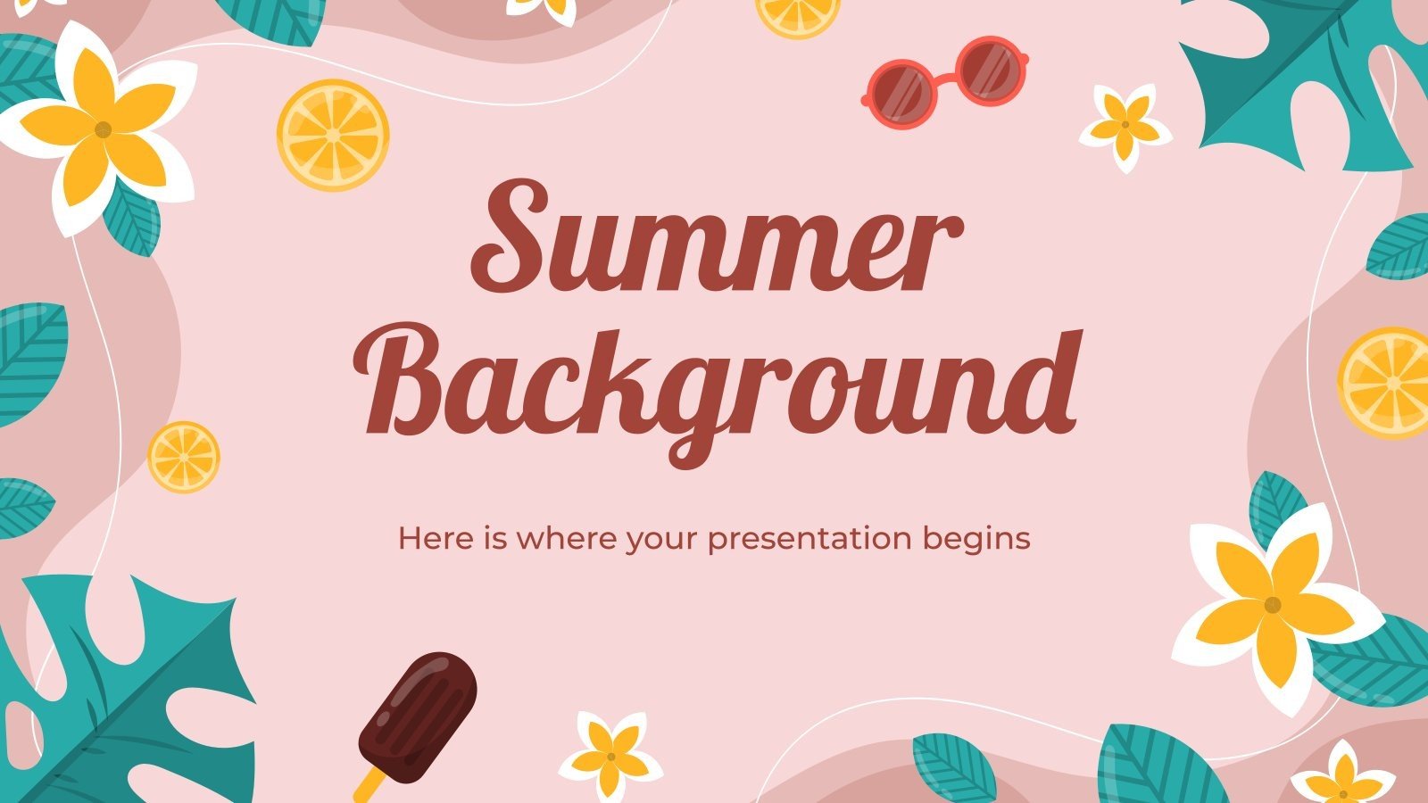 Summer Background | Google Slides & PowerPoint