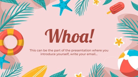 Summer Background | Google Slides & PowerPoint