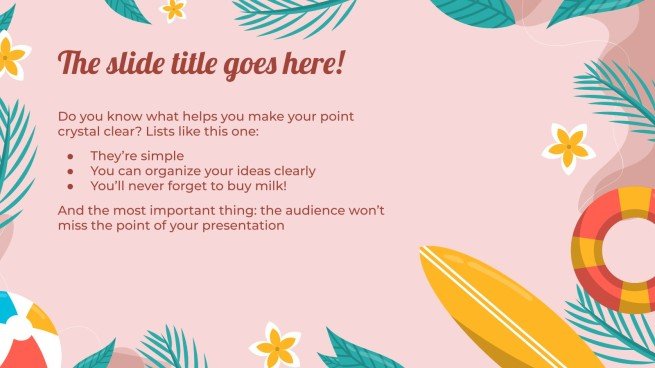 Summer Background | Google Slides & PowerPoint