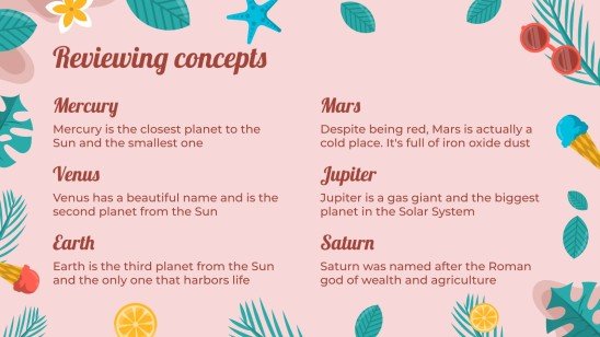 Summer Background | Google Slides & PowerPoint