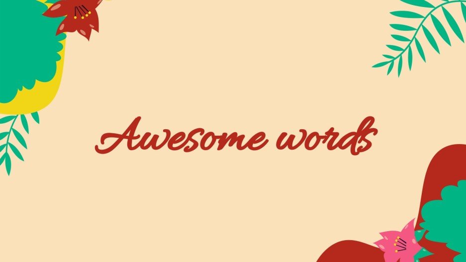 Summer Tropical and Floral Minitheme | Google Slides & PPT