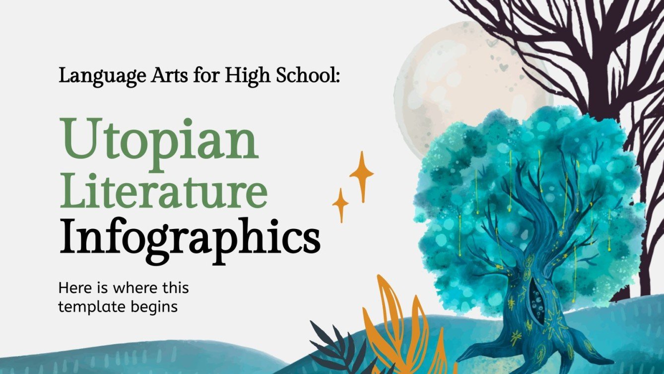 Utopian Literature Infographics | Google Slides & PPT