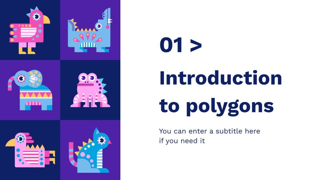 Maths for Middle School: Polygons | Google Slides & PPT