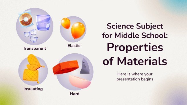Science for Middle School: Properties of Materials