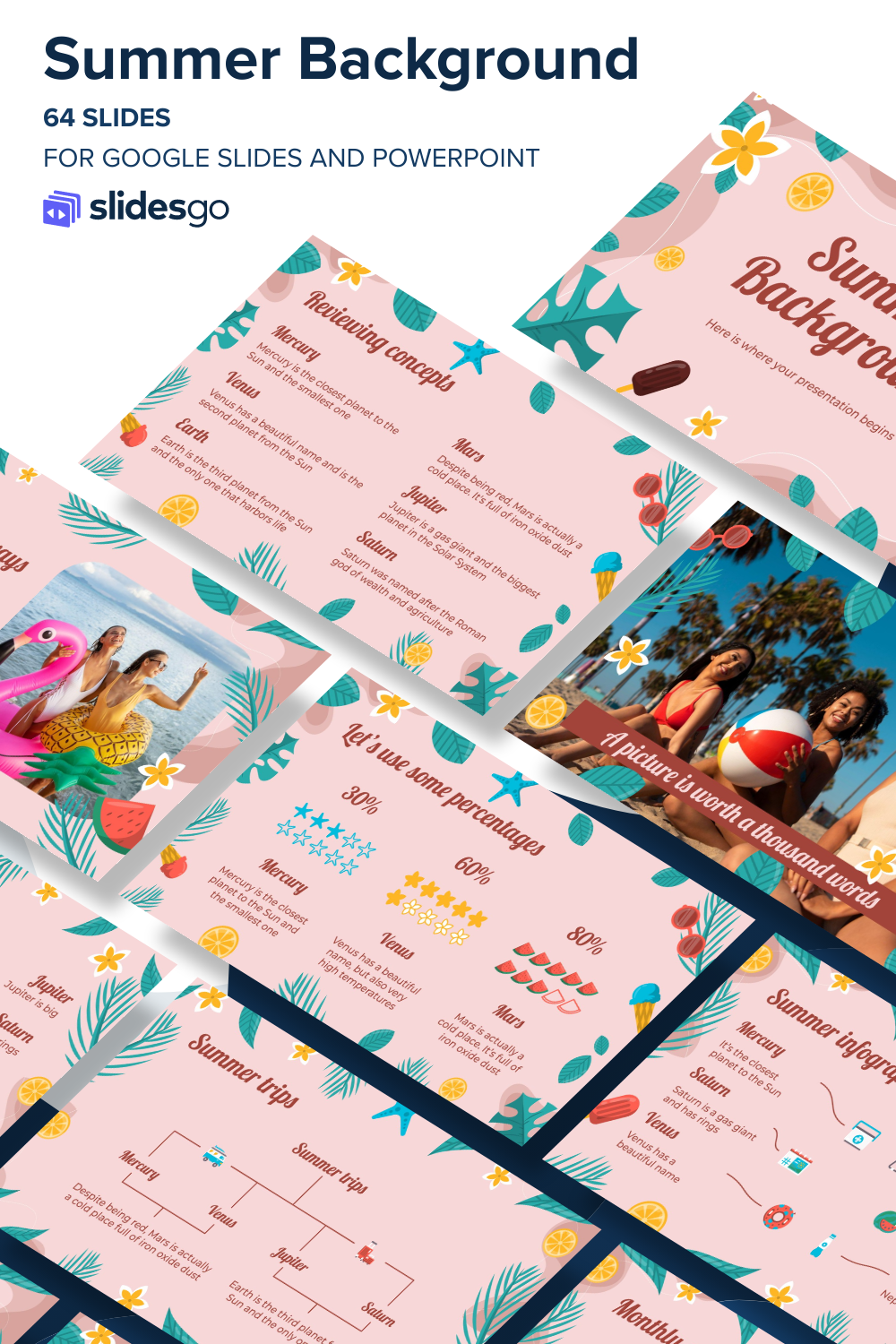 Summer Background | Google Slides & PowerPoint