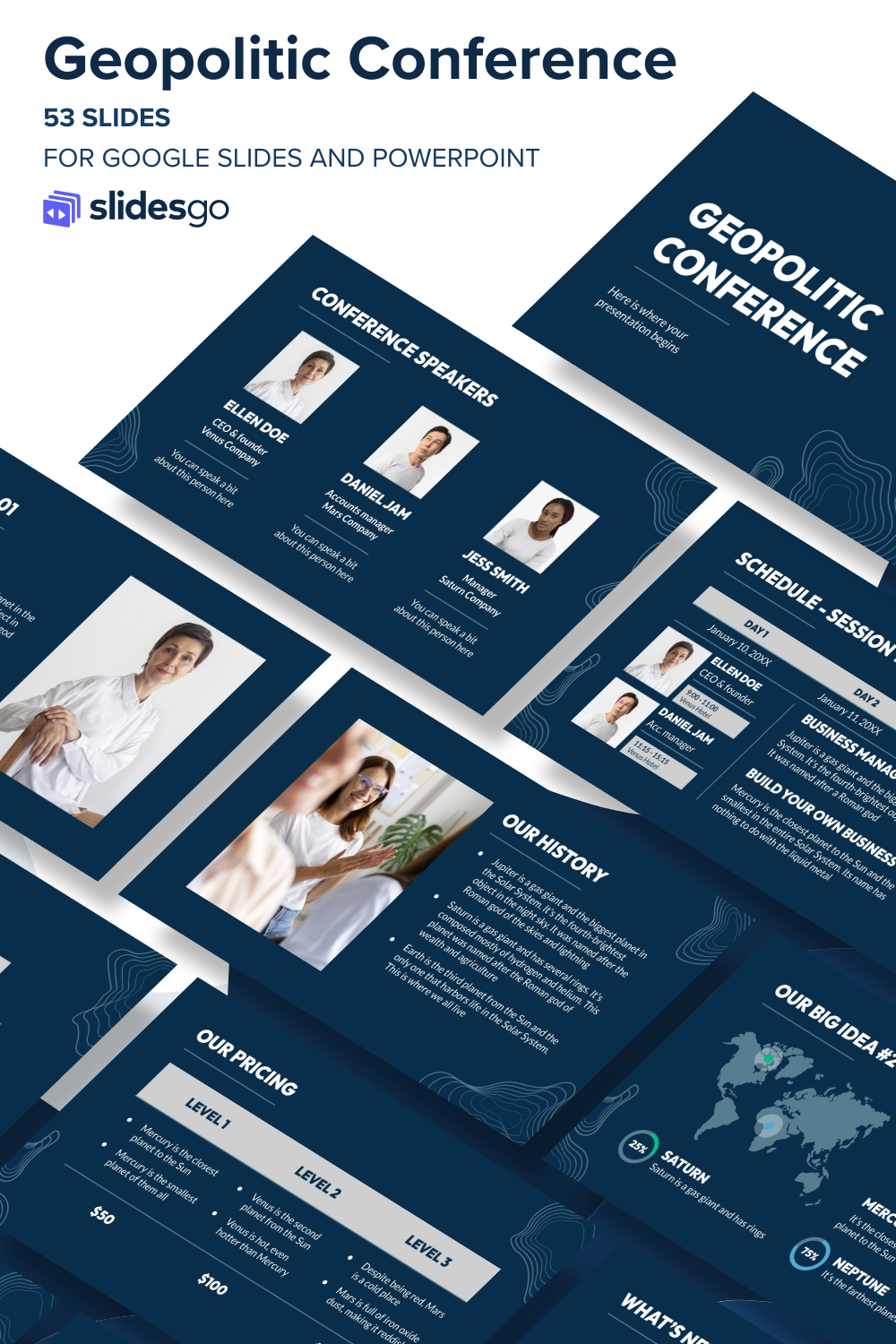Geopolitic Conference | Google Slides & PowerPoint