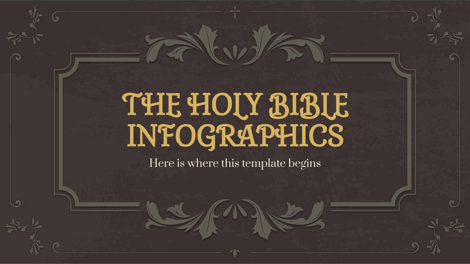The Holy Bible Infographics | Google Slides & PowerPoint
