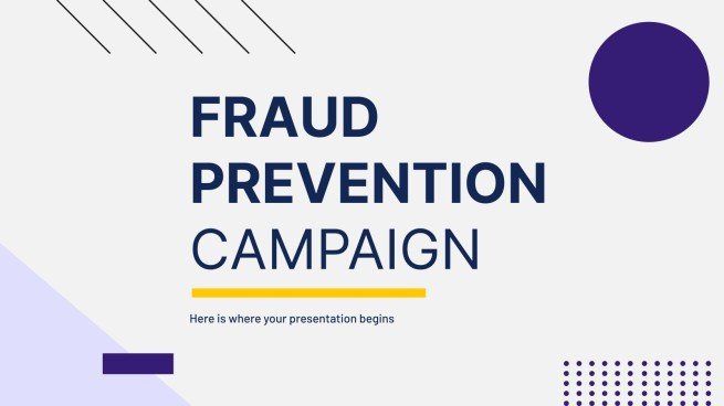 Fraud Prevention Campaign | Google Slides & PowerPoint