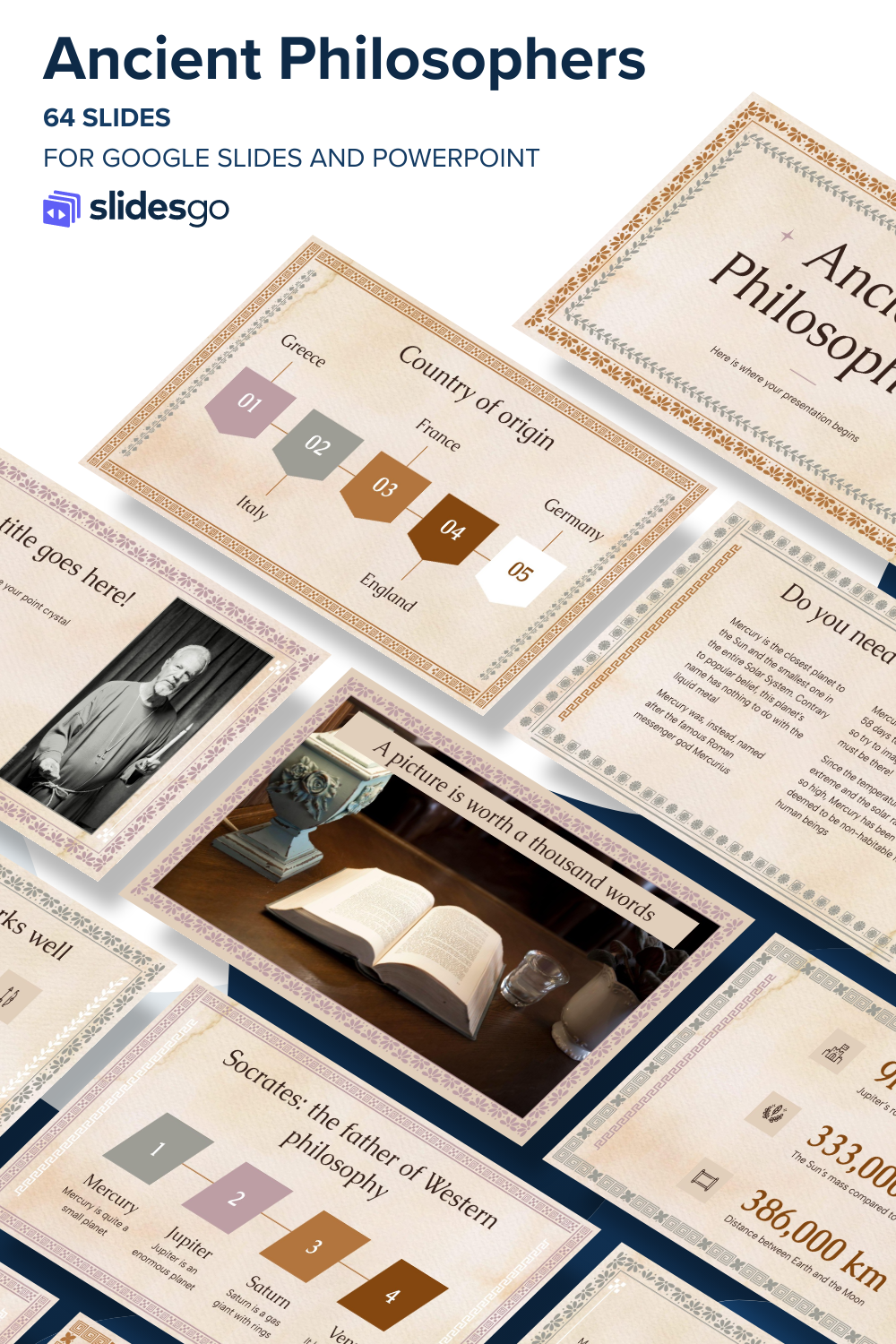 Ancient Philosophers | Google Slides & PowerPoint