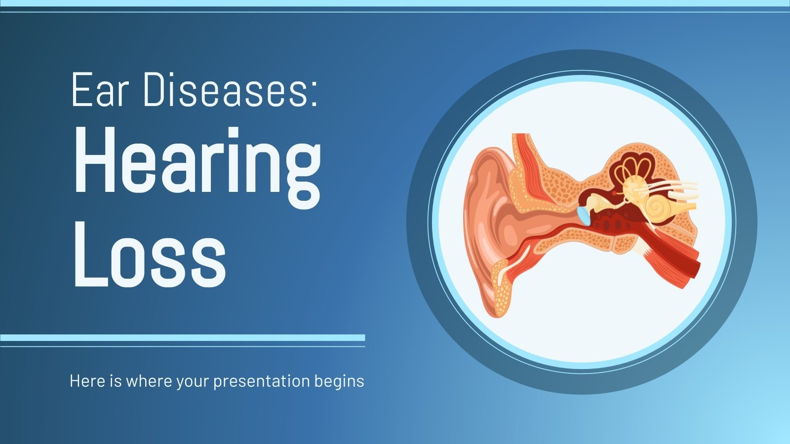 Ear Diseases: Hearing Loss | Google Slides & PowerPoint