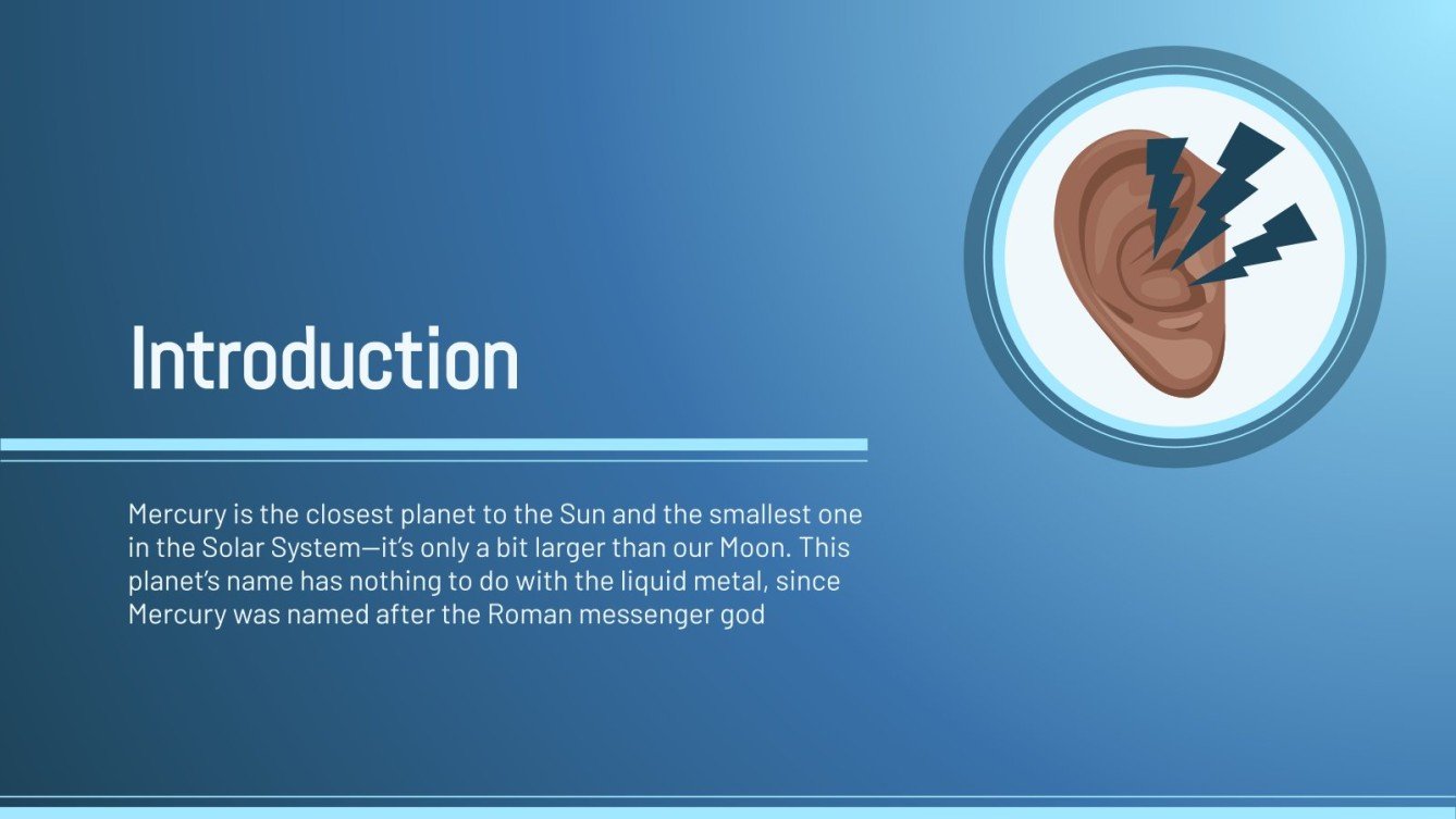 Ear Diseases: Hearing Loss | Google Slides & PowerPoint