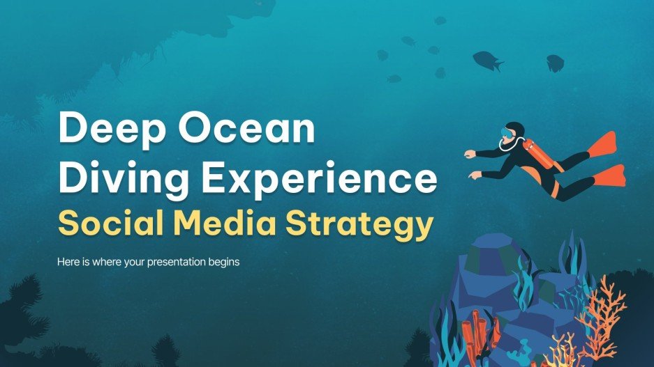 Deep Ocean Diving Experience Social Media Strategy