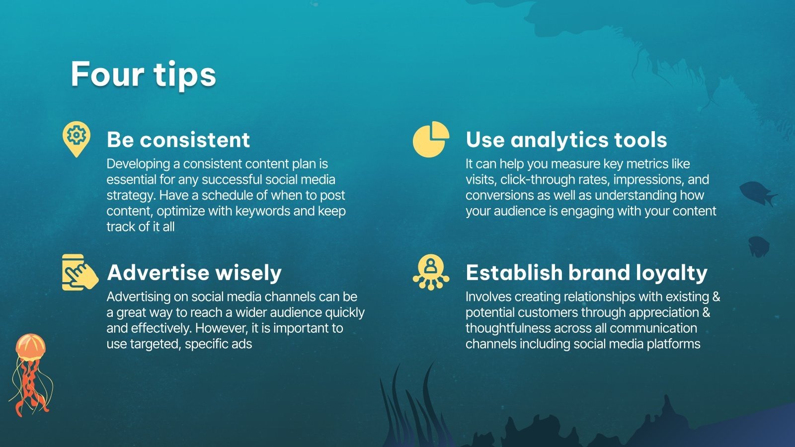 Deep Ocean Diving Experience Social Media Strategy