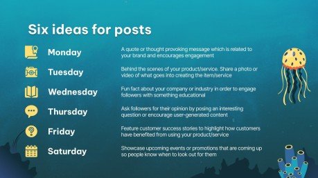 Deep Ocean Diving Experience Social Media Strategy
