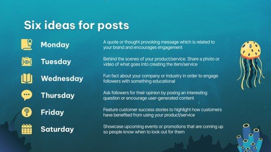 Deep Ocean Diving Experience Social Media Strategy