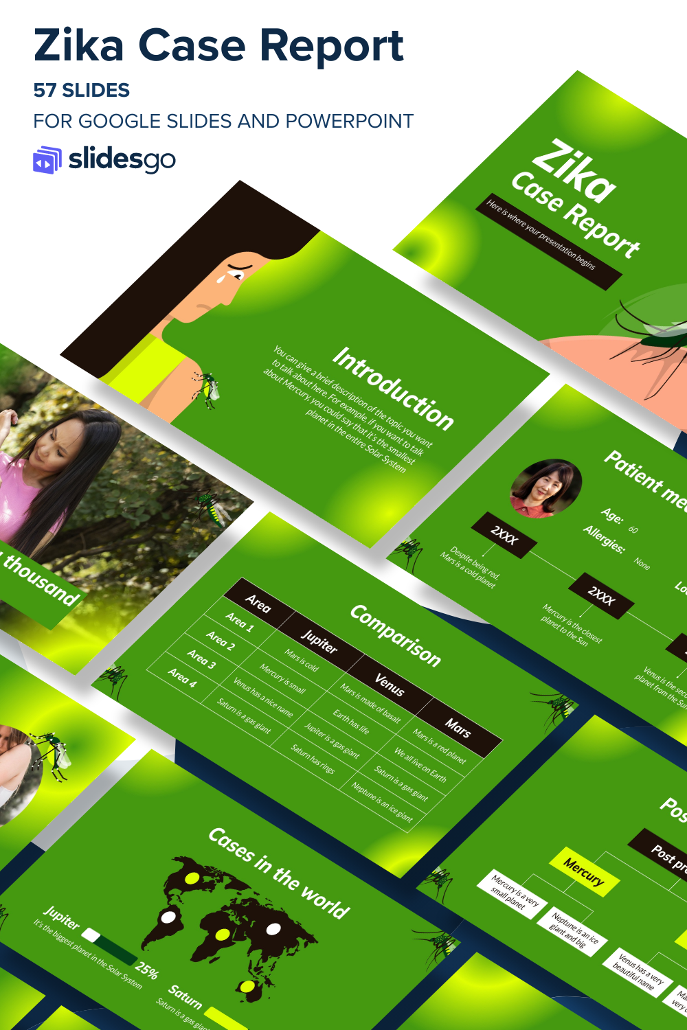 Zika Case Report | Google Slides & PPT